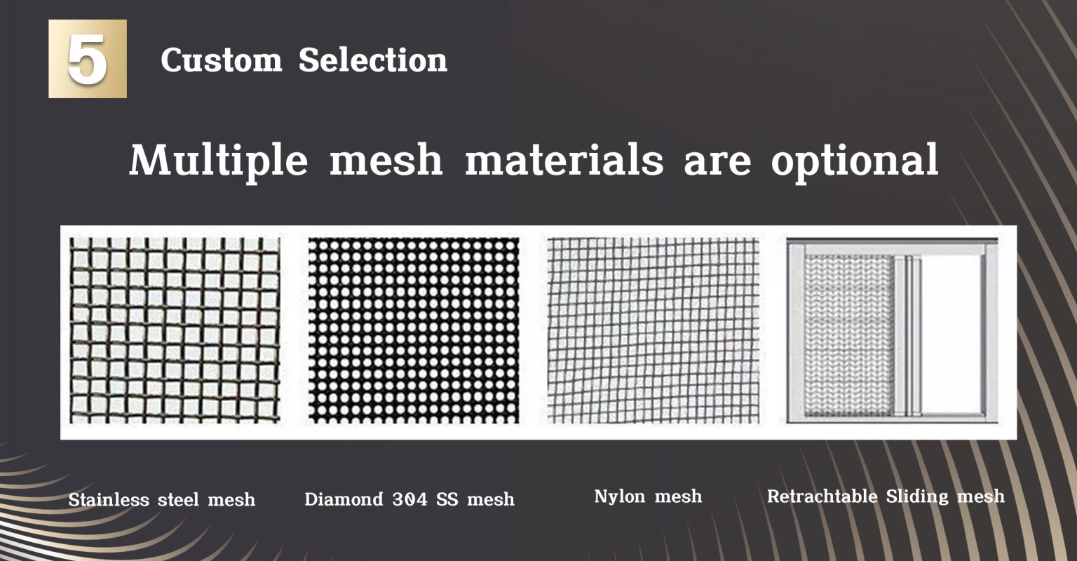 Instime High Quality Minimalism Narrow Aluminum Glass Wndow