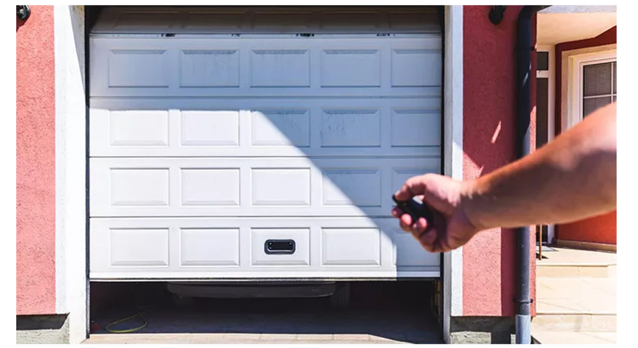 Instime Automatic Stacking double garage doors automatic